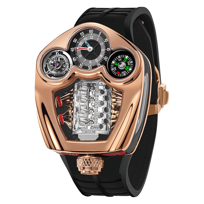 Mens Luxury Reactor Engine Skeleton Mechanical Watch - The Modern Watch ...